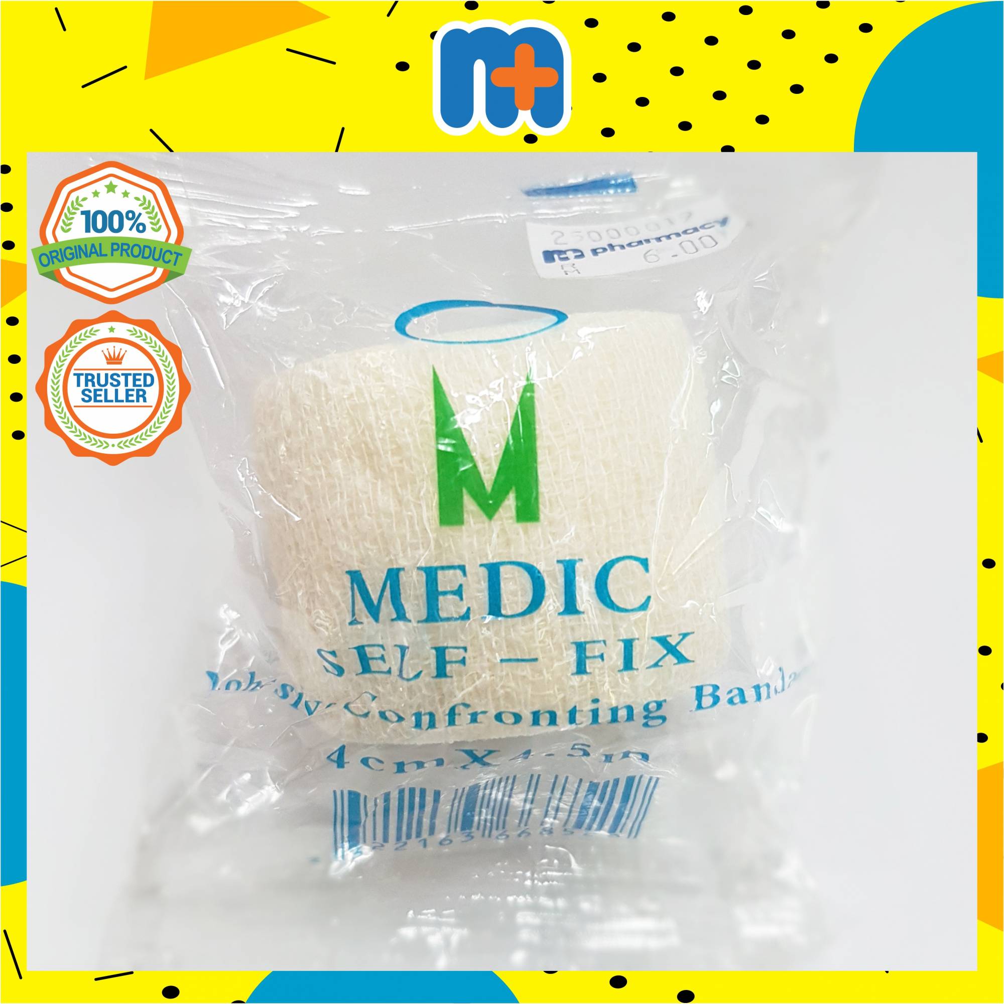 [MPLUS] Medic Self-Fix 4Cm X 4.5M